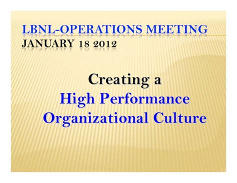 Pdf Creating A High Performance Organizational Culture › › Krupnickjan2012culture