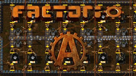 418339 4k Factorio Video Games Logo Rare Gallery Hd Wallpapers