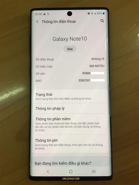 Hướng dẫn cách unlock Samsung Galaxy Note 10 10 5G 10 Plus Viết bởi kimanh2011