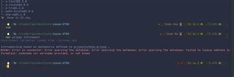 Mysql Unreachable Database Host Leads To Unknown Error · Issue 2750