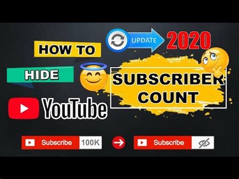 HOW TO HIDE SUBSCRIBERS COUNTS ON MY YOUTUBE CHANNEL YouTube
