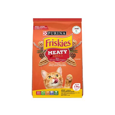 Purina Friskies Meaty Grill Adult Cat Food 2 5kg