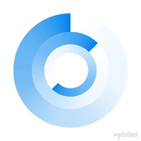 Circle Preloader Buffer Shape Circular Progress Bar Meter Wall Stickers Iteration