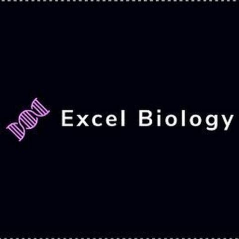 EXCEL BIOLOGY YouTube