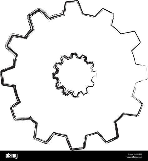 Gear Settings Setup Icon Stock Vector Image And Art Alamy