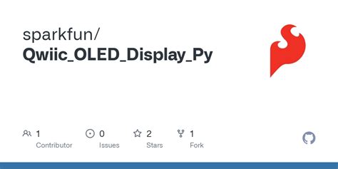 GitHub Sparkfun Qwiic OLED Display Py