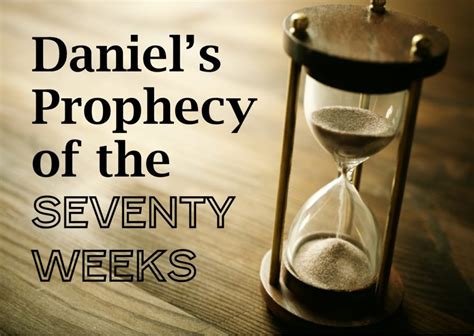 Daniels 70 Weeks Calvary Baptist Church