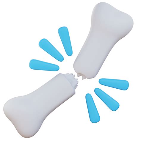 Broken Bones 3d Icon Illustration 46861793 Png