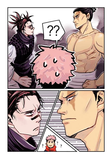 Itadori Yuuji Toudou Aoi And Choso Jujutsu Kaisen Drawn By Gamo