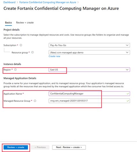 Azure 托管应用程序中的 Fortanix Confidential Computing Manager Microsoft Learn