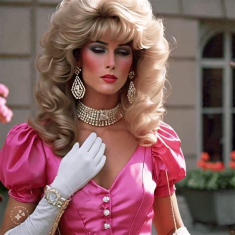 1980s Transvestite By Meta Ai 18 By Lorrainesydney On Deviantart