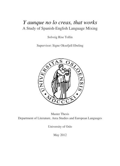 congruent lexicalization intrasentential code switching