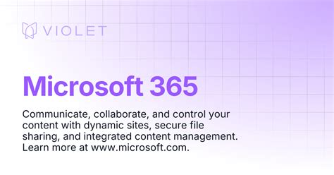 Microsoft 365 Violet