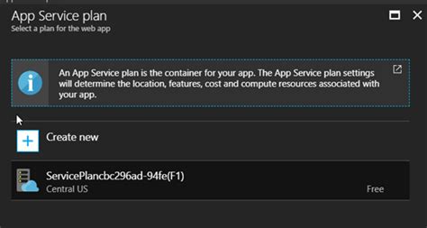 Creating And Managing Azure App Service Plans