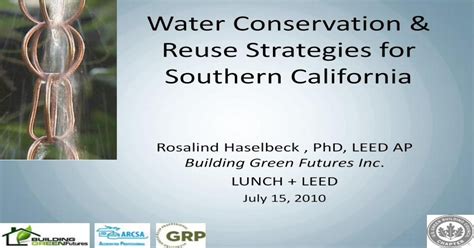 Pdf Water Conservation And Reuse Strategies Dokumen Tips