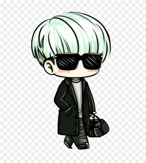 Bts Chibi Sketches Handprint Netclipart