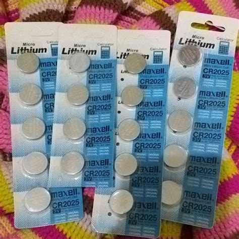Jual Baterai Kancing Baterai Lithium V Maxell Cr High Quality Harga Butir Shopee