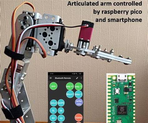 Automation Of An Articulated Arm With Raspberry Pico 6 Steps With Pictures Instructables