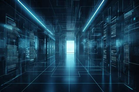 Data Processing With Server Room