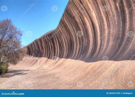 Wave Rock Near Hyden Australia Stock Image Image Of Australia
