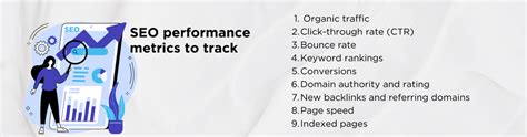 Track These 9 Seo Performance Metrics For Success