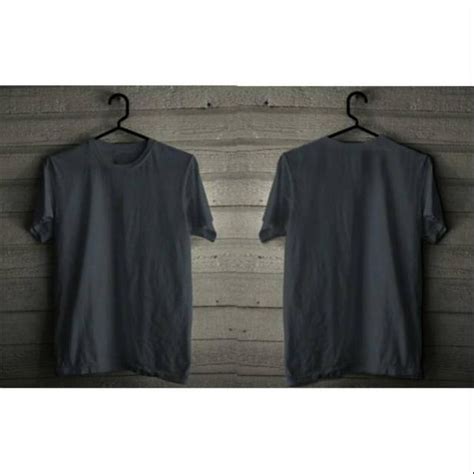 Detail Kaos Polos Abu Abu Belakang Koleksi Nomer