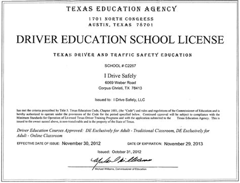 Adult Drivers Ed Texas 6 Hour Online Driving Course