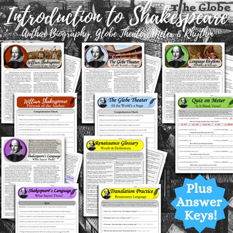 Hamlet Complete Teaching Unit With Workbook And Answer Key Rigorous