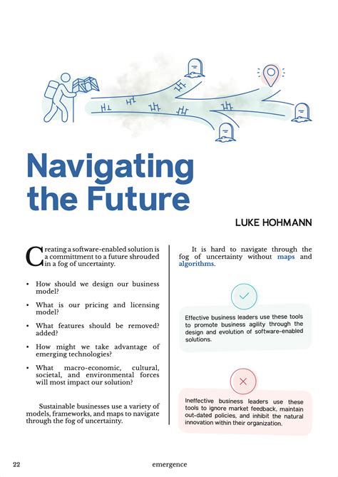 Navigating The Future By Luke Hohmann Agile Leadership Journey