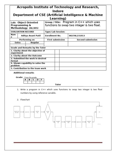 Oopm Lab Manual Docc 1 Aap Pdf Area Parameter Computer Programming