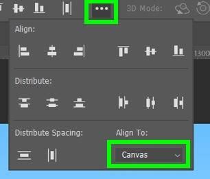 How To Align Distribute Layers In Photoshop