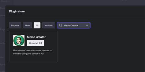 Meme Creator And Chatgpt Plugins For Entertainment Like Meme Creator