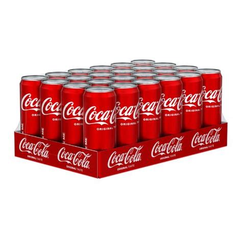Coca Cola Original Taste Slim Cans 24 X 330ml Fabfinds