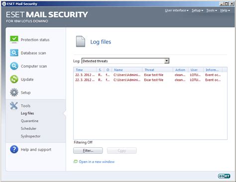 Mail Security For Ibm Lotus Domino Eset