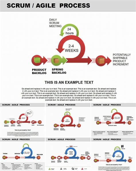 Agile PowerPoint Diagrams Template Download PPTX