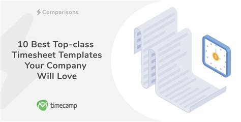 10 Best Top Class Timesheet Templates Your Company Will Love Employee