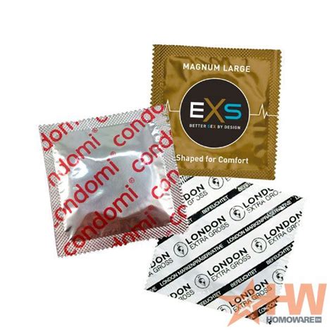 Xl Condom Kit For The Well Hung Not On Stock Homoware Gay Shop In Copenhagen