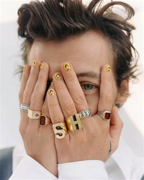 Harry Styles Nails