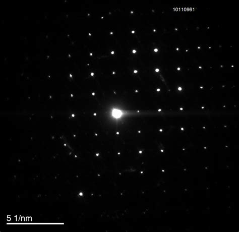 A And B Show Electron Diffraction Patterns For Two Nige Regions Download Scientific Diagram