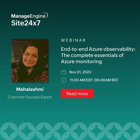 Manageengine Site24x7 On Linkedin With The Complexity Of Modern Cloud Infrastructures Its