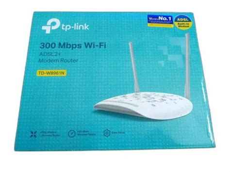 White TP Link TD W N Wireless Router For Routing Mbps At Rs In Patna