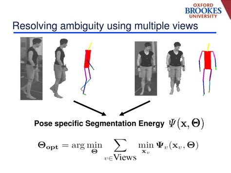 Ppt Pose Cut Simultaneous Segmentation And 3d Pose Estimation Of Humans Using Dynamic Graph