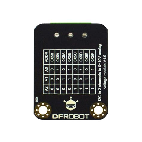 Gravity Module Dac I2c à 2 Canaux 0 10 V Opencircuit