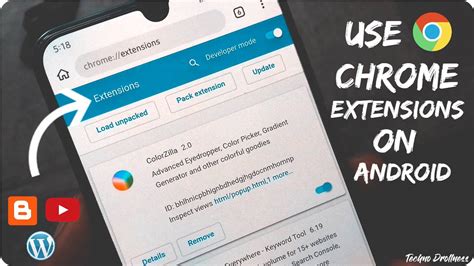 HOW TO INSTALL GOOGLE Chrome Extensions IN ANDROID Techno Drollness