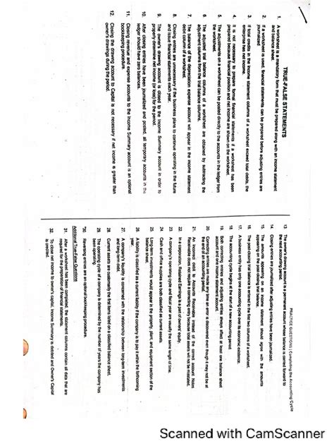Completing The Accounting Cycle Pdf