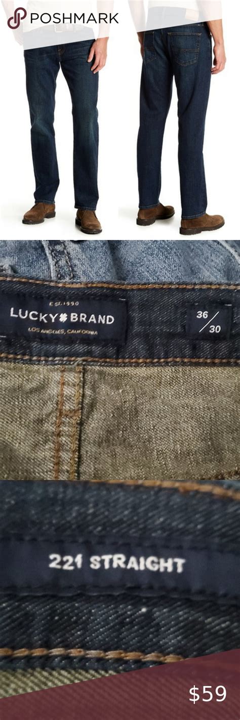 Lucky Brand 221 Original Straight Leg Jeans Lucky Brand Dungarees