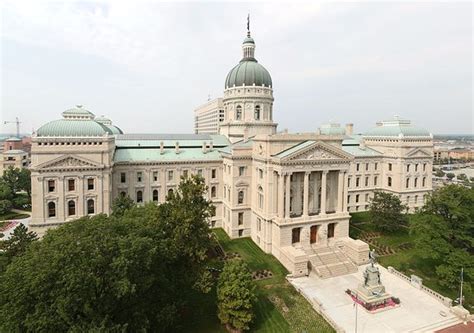 Beautiful Architecture Indiana State Capitol Indianapolis Traveller
