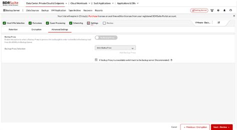 bdrsuite step by step configuration backup and recovery guide for
