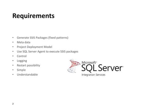 Sql Server Etl Framework Ppt