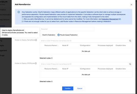 Hdfs Federation Management